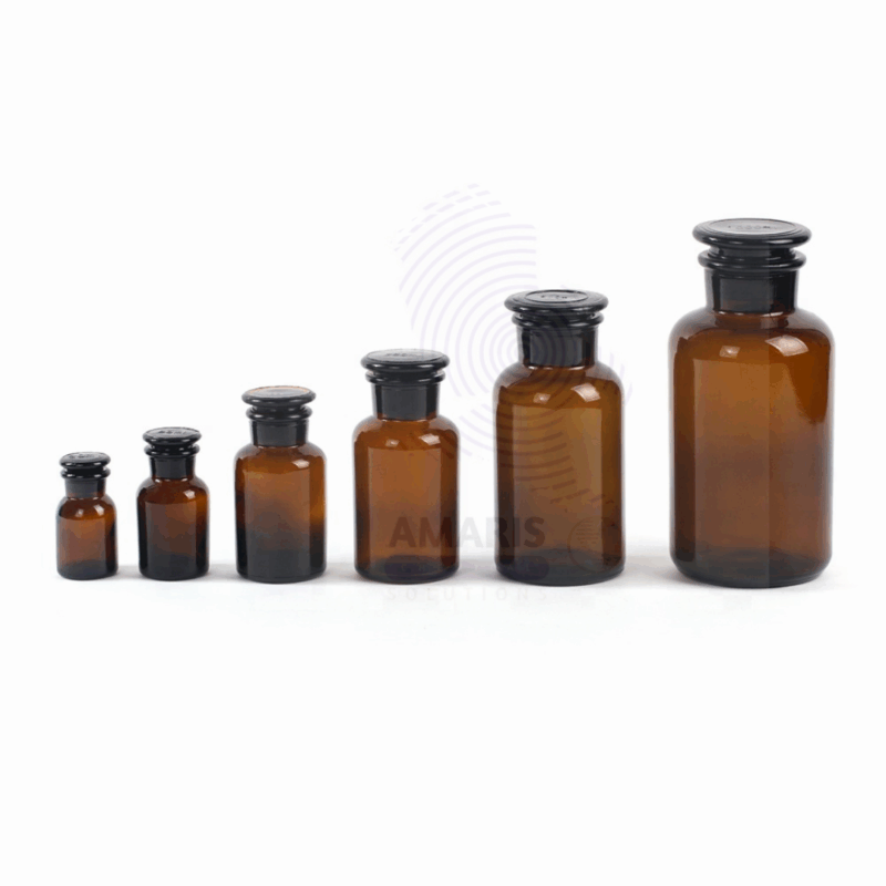 Amber Laboratory Reagent Bottles - Amaris Chemical Solutions