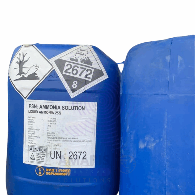 Ammonia Solution - Amaris Chemical Solutions
